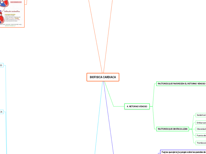 BIOFISICA CARDIACA - Mind Map